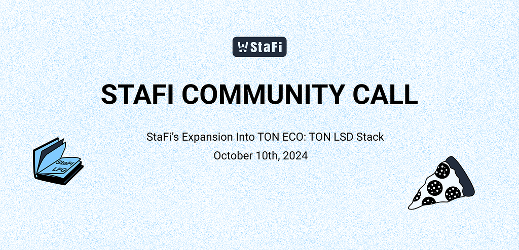StaFi Community Call For October#14 - Community - StaFi Governance