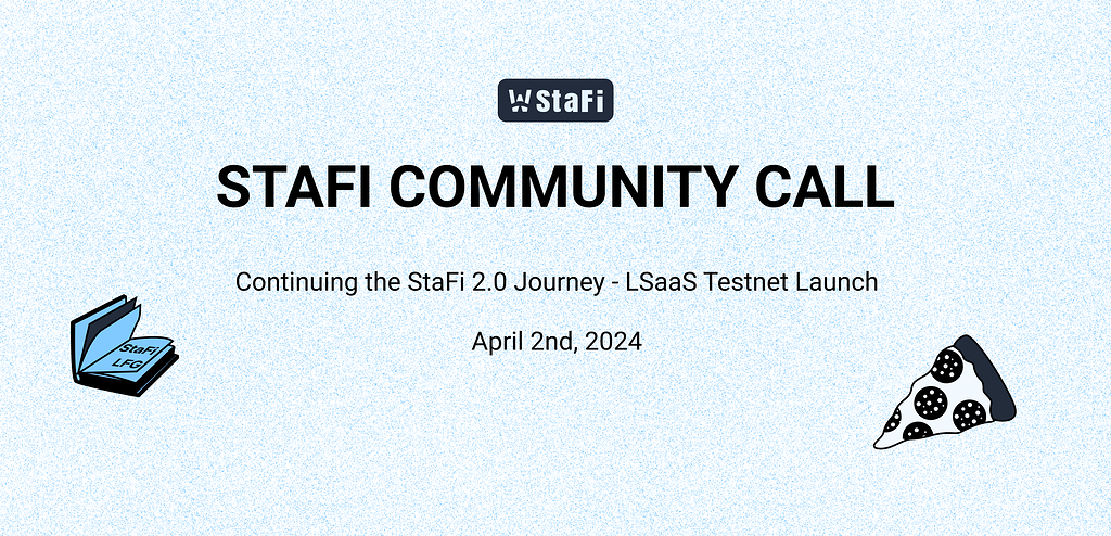 StaFi Community Call for April #11 - Community - StaFi Governance